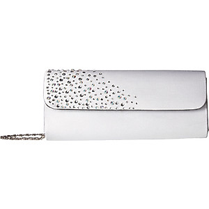 Touch Ups Clutch Handbag, White