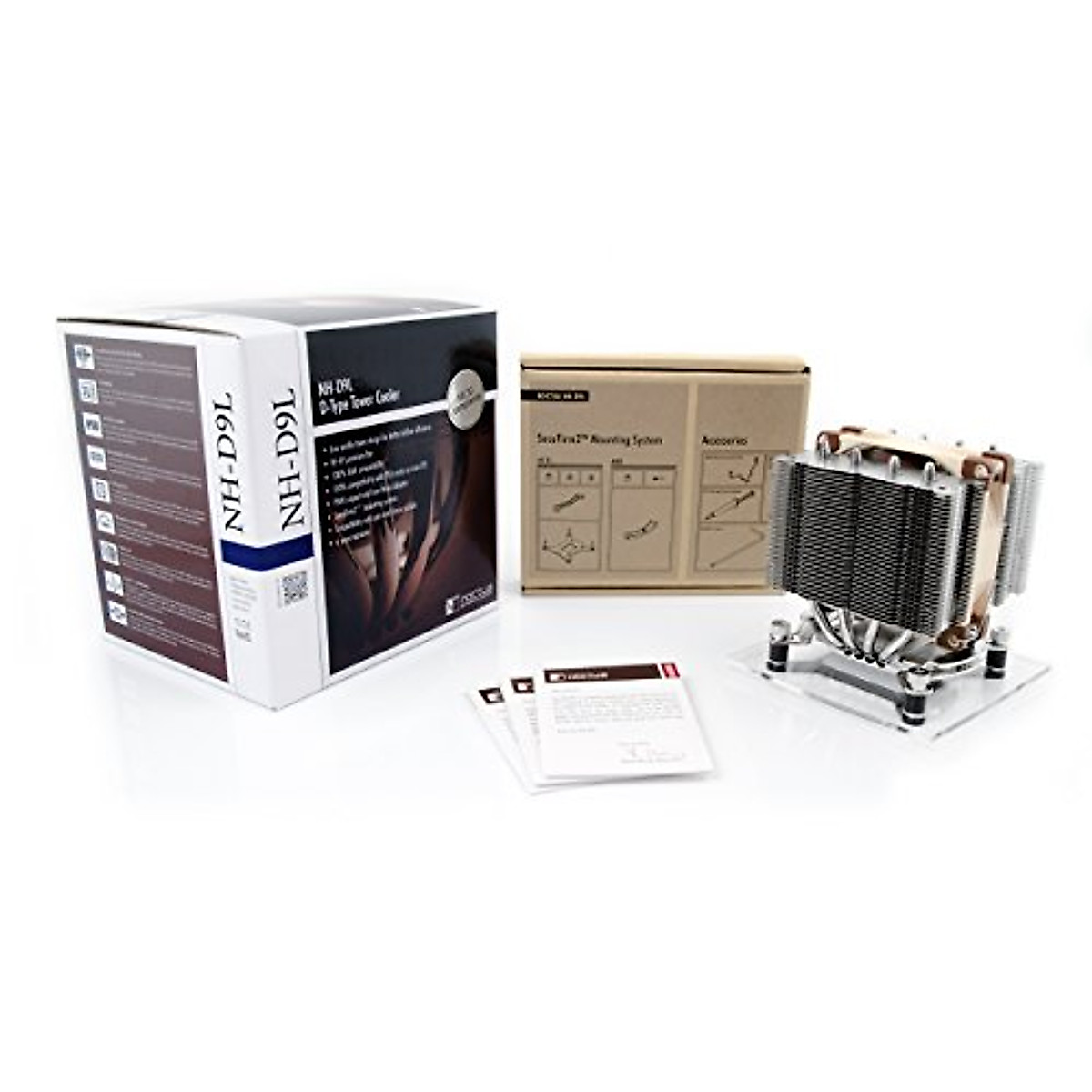 Noctua NH-D9L, Premium CPU Cooler with NF-A9 92mm Fan (Brown) for Desktop
