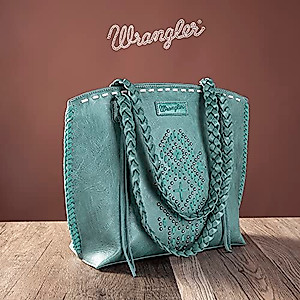 Montana West Wrangler Purses and Handbags for Women Top Handle Ladies Shoulder Bag