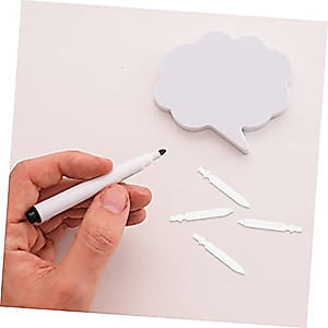 Ciieeo 40 Pcs Marker Pen Tip Calligraphy Pens Tips Marker Tip Replacement Nibs Fountain Pen Tips Marker Nib Replacement Pen Nibs Marker Nibs Replacement Nylon White Accessories Student