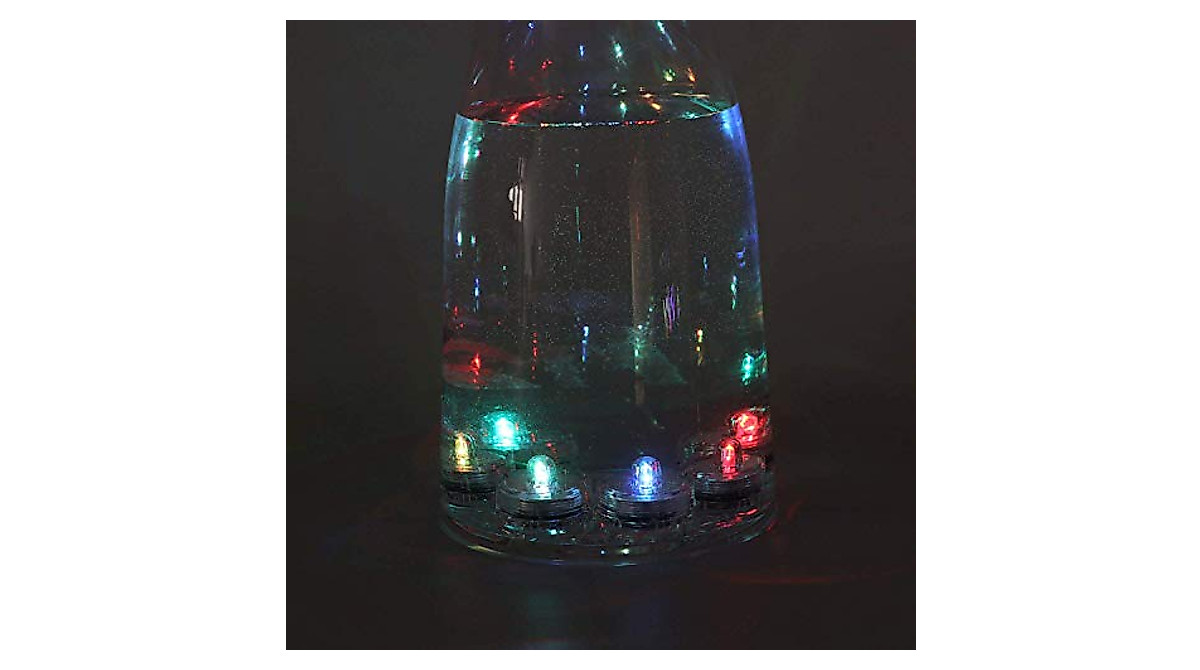 Rhytsing Waterproof LED Tea Lights - Color-Changing Submersible Set
