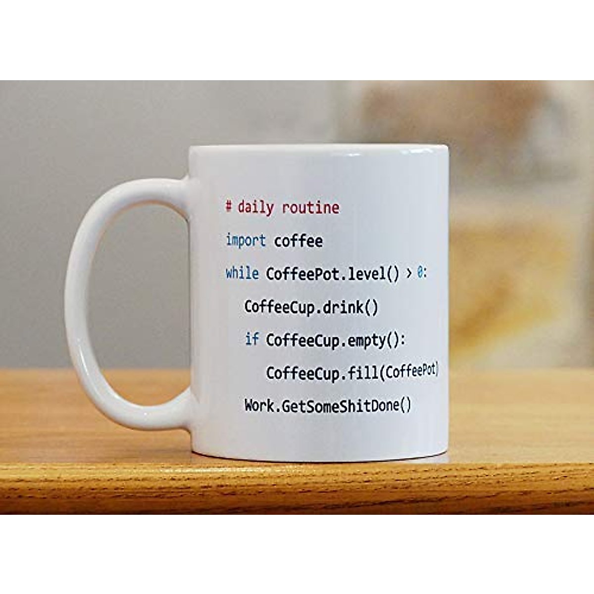 Python Programmer Coffee Mug - Software Developer Gift - Computer Science