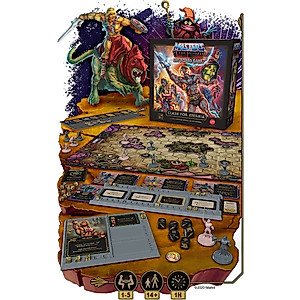 Cmon Masters of The Universe: The Board Game - Clash for Eternia Board Game w/Box of Power (KICKSTARTER Exclusive