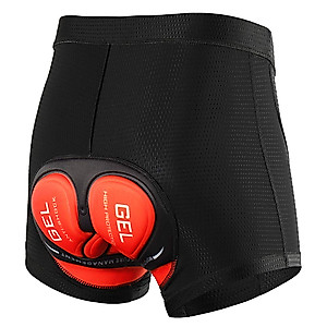 LIXADA Men's Cycling Shorts 3D Padded MTB Bicycle Bike Underwear Shorts Breathable,Quick Dry Pants,Lightweight Shorts