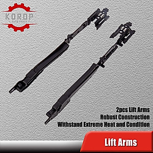 KOROP AUTO PARTS Sunroof Repair Kit Compatible with Ford F150 F250 F350 F450 Expedition Lincoln Navigator Mark LT Replaces # 02ESR1201ABK Sunroof Track Mechanicals Assembly Repair Kit