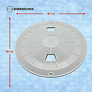 Poolzilla 1-Pack Skimmer Lid Replacement for Hayward SPX1070C, SP1070, SP1071, and SP10712S, Heavy Duty Design