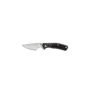 Gerber Gear Downwind Caper - Fixed Blade Knife with Sheath for Hunting Gear - Black