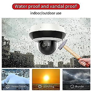 Hikvision IP Camera DS-2DE2A404IW-DE3 2.8-12MM Lens 4MP IR 20m Network Dome Camera PTZ Camera Outdoor/Indoor Optical Zoom Digital Zoom IK10 IP66 English Version