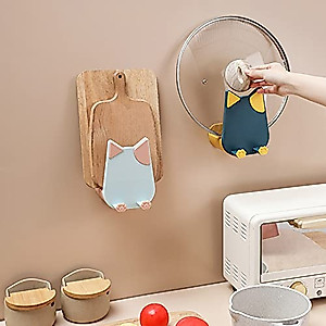 Pot Lid Stand Rack Spoon Rest, Removable Drain Pan Lid Holder Utensils Rest for Stove Top Pan Kitchen