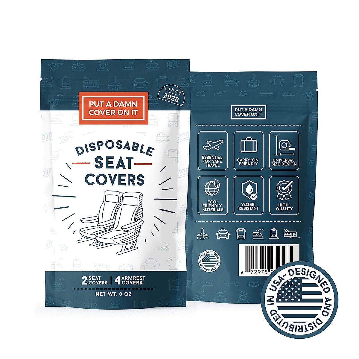 5-Star Compatible Cartridge Replacement.Work with Airplane Seat Covers Disposable