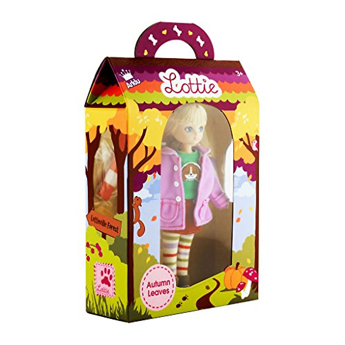 Lottie Doll Autumn Leaves | A Doll for Girls & Boys | Fashion Doll for Fall | Winter Doll with Boots and Hat