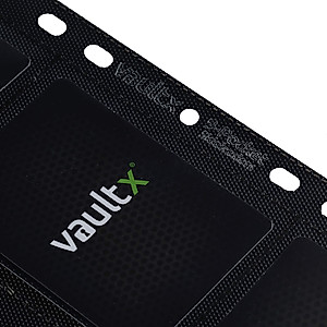 Vault X Sideloaders - 9-Pocket A4 Trading Card Binder Pages Storage Wallet - Double-Sided Side-Loading Pockets for 900 Card Capacity for TCG CCG (50 Pages)