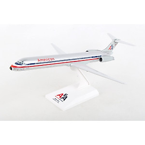 Daron Skymarks American Airlines MD-80 Old Livery Airplane Model Building Kit 1/150-Scale