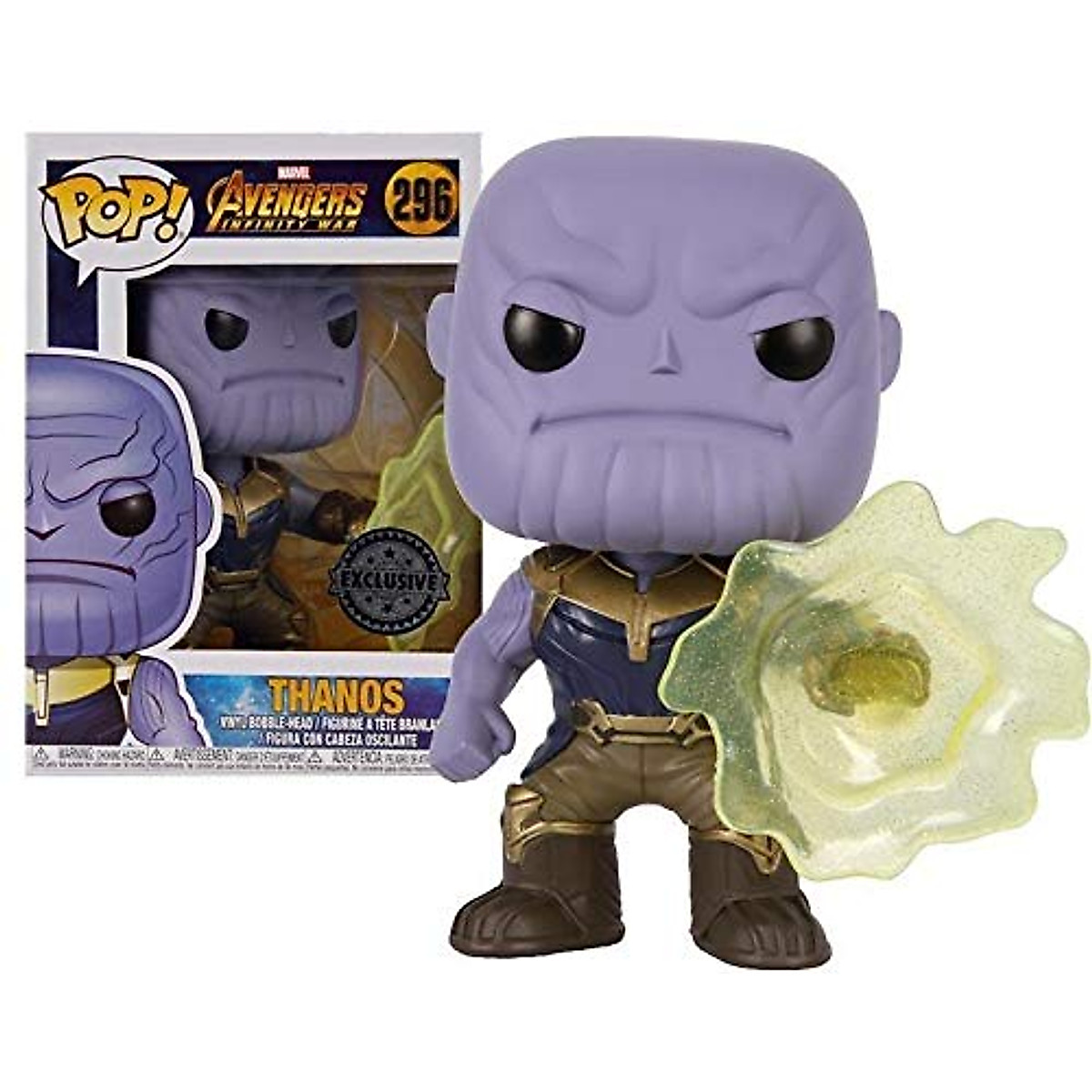 Funko Pop Avengers Infinity War Thanos Vinyl Bobblehead Variant Figure 296