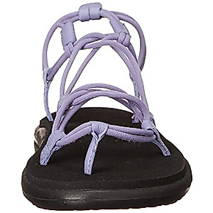 Teva Women's Voya Infinity Sandal, Purple Impression, 7