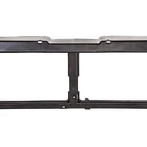 ECOTRIC Header Panel Grille Mount Panel Compatible with 1992-1997 Ford F-150 F-250 Bronco Replacement for FO1220113, F6TZ8A284AC