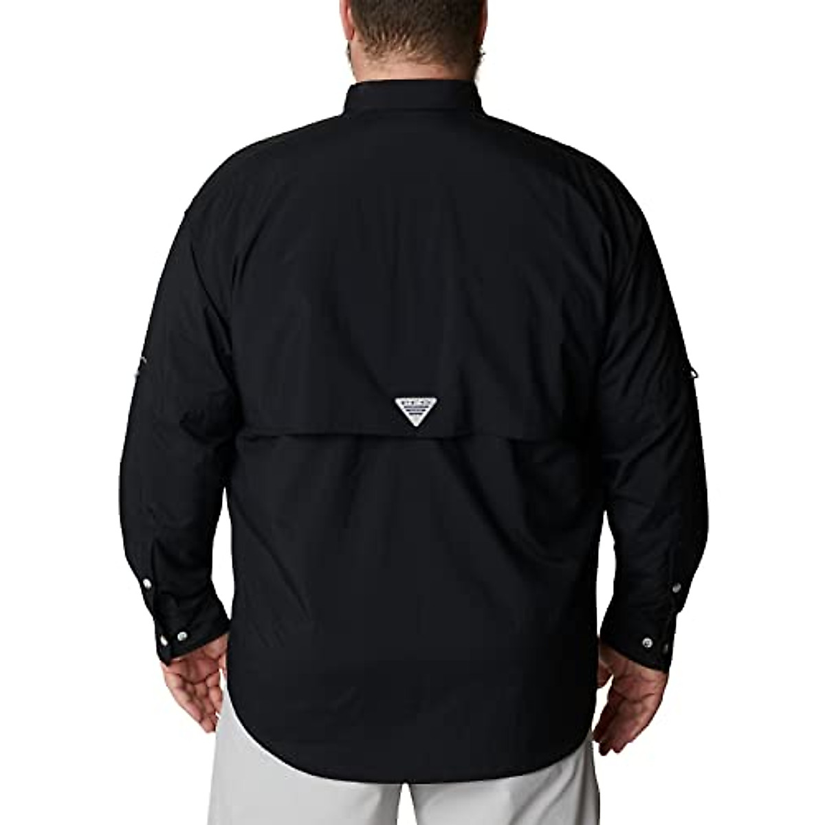 Columbia Men’s PFG Bahama™ II Long Sleeve Shirt, Black, Medium