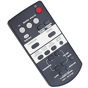 FSR71 ZK72120 Replacement Remote Fit for Yamaha Sound Bar YAS-203 Sound bar (YAS-CU203) (NS-WSW41)