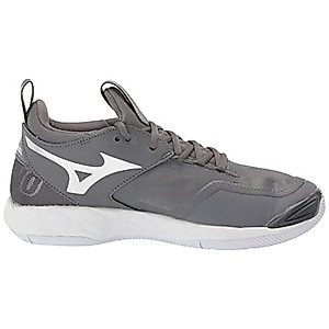 Mizuno Women's Wave Momentum 2 | Women's Indoor Volleyball Shoe | Grey | US Women's 8