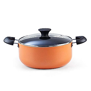 Cook N Home Stay Cool Handle, Multicolor 10-Piece Nonstick Cookware Set