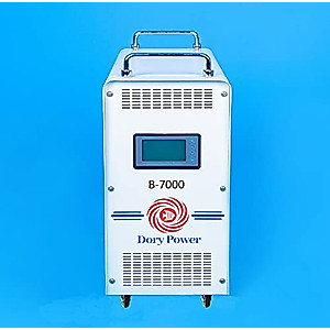 Dory B7000 7160 Wh capacity 3000W Battery Generator Portable Power Station and Uninterruptible Power Supply (UPS) Pure Sine Wave AC 110V output for battery backup and portable power