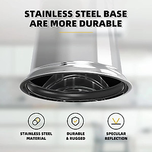 Cold and Hot Beverage Dispenser With Ice Container, 2.2 Gallon Stainless Steel Drink Dispensers Machine with Stand and Spigot for Hot Tea & Coffee, Cold Milk, Water, Juice, Beer