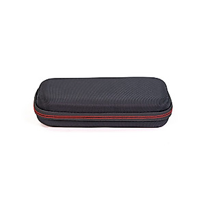 Switch Case for NS, Hard Shell Protective Case for Travel with Game Storage Slots NS (Black, 10.2x4.8x1.5)