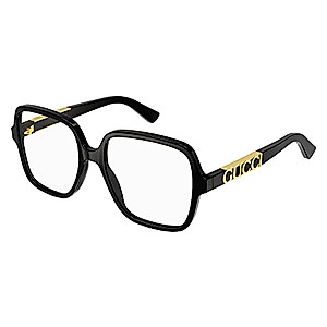 Gucci GG1193O 001 Black Square Women's Eyeglasses