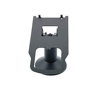 DCCStands Verifone M400/M440 Swivel and Tilt Low Profile 4" Terminal Stand, Screw-in and Adhesive, Black