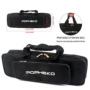 Telescopic Fishing Rod Reel Full Kit Fishing Line Lures for Beginner All-in-One 1.7M/5.58FT Light-Weight Fishing Rod+Spinning Reel+Line+Lures Set+Carry Bag for Kids Youth Outdoor Travel Bass Trout