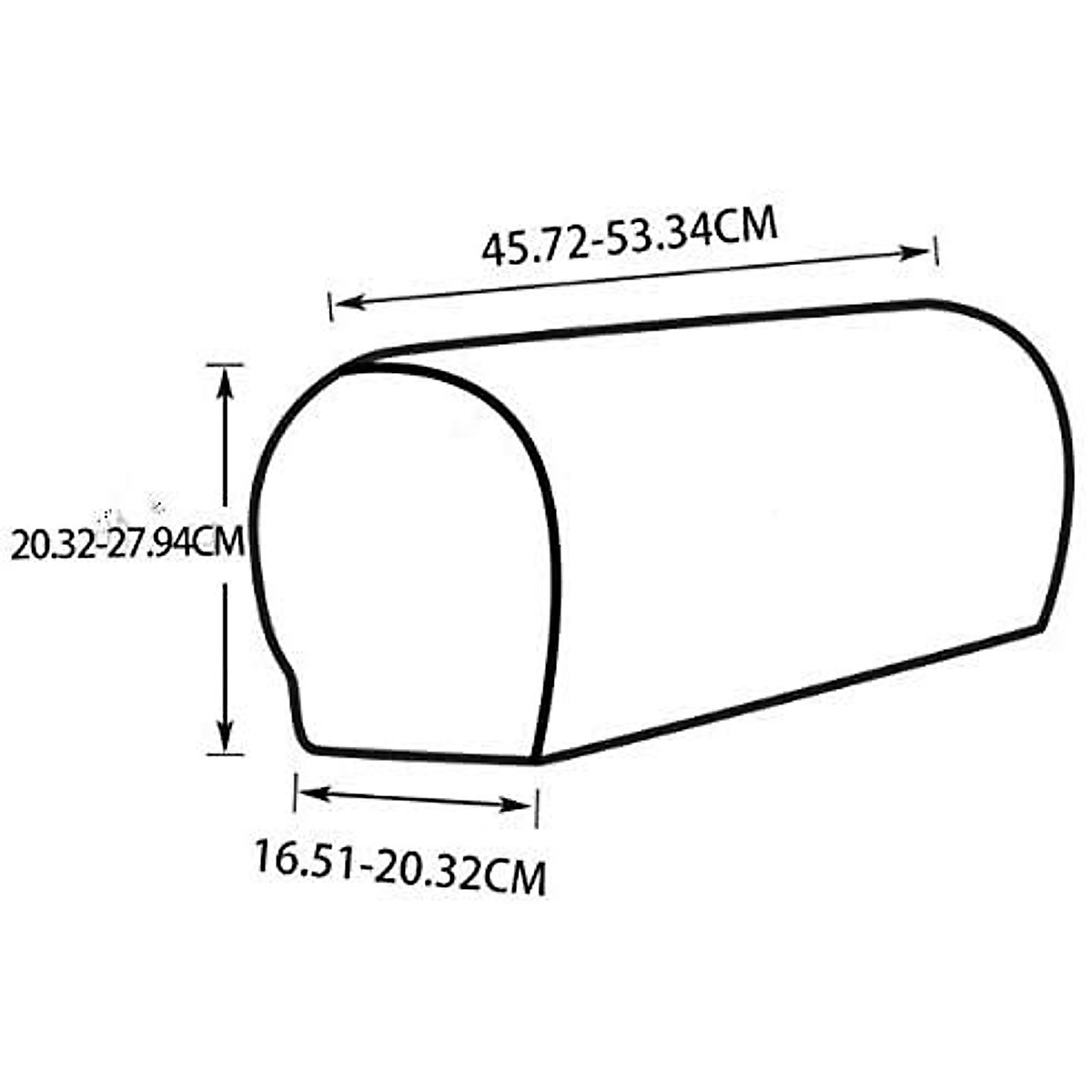 BADASS SHARKS Black Polyester Waterproof Stretch Fit Washable Armchair Sofa Furniture Cover