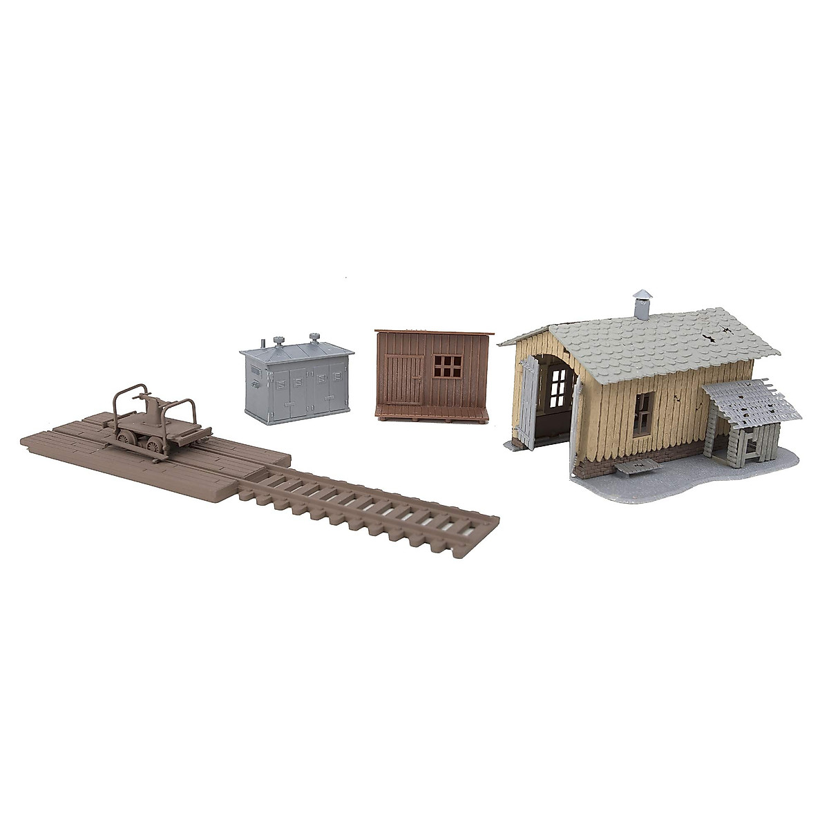Walthers Trainline HO Scale Model Trackside Tool Buildings