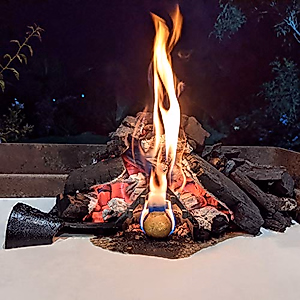 Brutal BBQ Fireguard Firewood and Charcoal Starter | Fire Starters for Grill | Easy to Use Grill Starter | Compact Firestarters for Outdoor Fire Pit | Coal Burner, Firewood and Charcoal Fire Starter