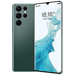 Unlocked Smartphone 6.7inch Cell Phone S22 Ultra 2+16GB HD Full Screen Straight Talk Phone Dual Sim Unlocked Android Phones Boost Mobile Phone (Green)