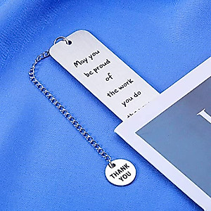 Thank You Gifts for Women Bookmarks for Book Lovers Coworker Christmas Gifts Employee Appreciation Gifts from Boss Lady Gifts for Women Retirement Gifts for Men Going Away Gift for Coworker Goodbye