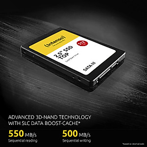 Intenso 2.5-Inch 128GB SATA III Premium Performance Solid State Drive (3812430)