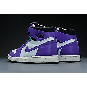 Jordan Mens 1 High Zoom Air CMFT CT0978 501 Crater Purple - Size 10.5