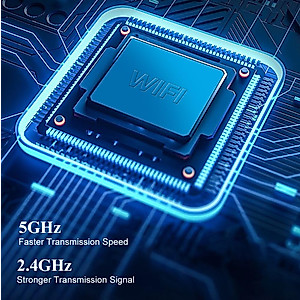 Ctronics 5MP 30X Optical Zoom Security Camera WiFi Outdoor, 2.4/5Ghz WiFi Dome Surveillance Cameras with Auto Cruise & Zoom, 492ft Night Vision,Human Detection,IP66