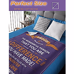 2023 Retirement Blanket Gift for Him & Her - Happy Retirement 60"x50" Soft Throw - Perfect for Nurses, Police, Teachers, Colleagues, Bosses & Parents.