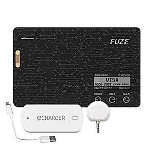 Fuze Card Membership | All-in-One Membership Card / e-membership card /Card-shaped digital minimalist wallet | loyalty card holder wallet | 0.03 inch ultra slim | DOES NOT SUPPORT EMV (IC Chip)