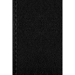 Address Book: Small Black Address Book for Men (4 x 6) - Paperback - Leather Look - Pocket Sized - Printed Alphabetical Tabs - Contact Organizer - ... Telephone Number, Email Address & Notes