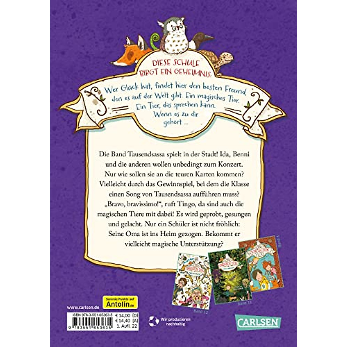 Die Schule der magischen Tiere 13: Bravo, very good!