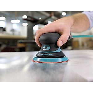 Dynabrade (X52H) Dynorbital Extreme 5" (127 mm) Diameter Random Orbital Sander, Non-Vacuum, Hook-Face Pad Face | Proportionate 3/32" (2.5 mm) Diameter Orbit | 12000 RPM Pneumatic Motor