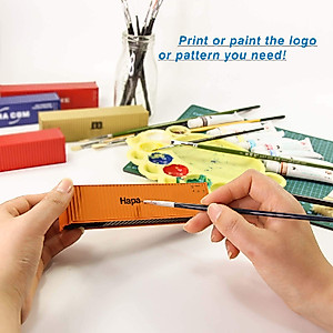 3pcs HO Scale Undecorated 40' (ft) Shipping Containers 1:87 Deep Bule Ribbed Side Container C8740DB