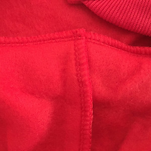 Izefia Dog Hoodie Dog Hoodies Clothes Apparel Fleece Dog Sweater Winter Sweatshirt Warm Cotton Loop Basic Dog Hoodie for Small Dog Puppy Cat Red XL