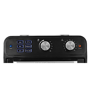 Kalorik AFO 46110 BK 22 Quart Digital Air Fryer Toaster Oven, Black