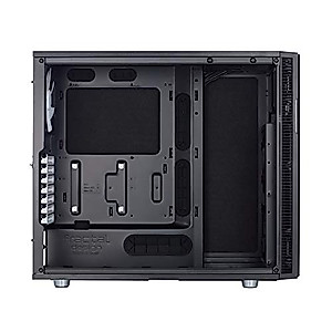 Fractal Design Define R5 - Mid Tower Computer Case - ATX - Optimized for High Airflow and Silent - 2X Fractal Design Dynamic GP-14 140mm Silent Fans Included - Water-Cooling Ready - Black