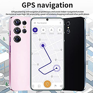 DAUZ S23 Ultra 6.6 Inch Smartphone, 8MP 24MP Camera 4GB 64GB Cellphone Quad Core CPU for Work Use (US Plug)