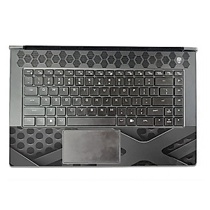 MightySkins Skin Compatible with Alienware M15 R7 (2022) Full Wrap Kit - Tech Wave | Protective, Durable, and Unique Vinyl Decal wrap Cover | Easy to Apply & Change Styles | Made in The USA