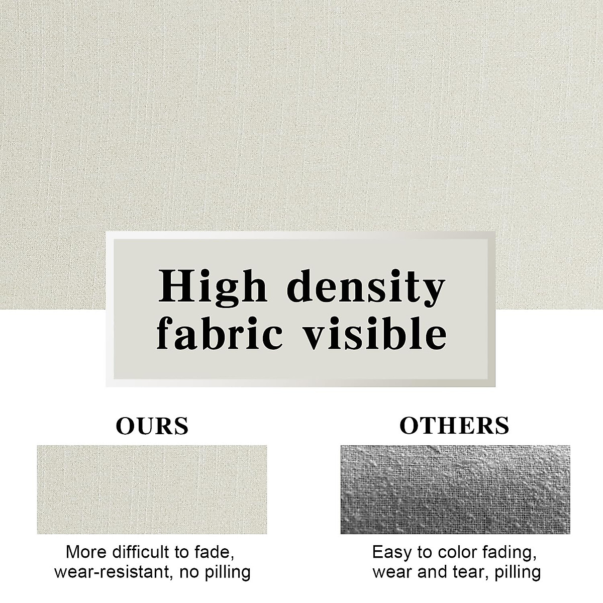 EzKamfort Chair Cushions for Kitchen Chairs - Memory Foam Chair Pads and Cushions Set of 4, Non Slip Chair Pads Cushion with Ties, Indoor Chair Cushion Dining Room Chair Pads Seat Cushion Dining Chair